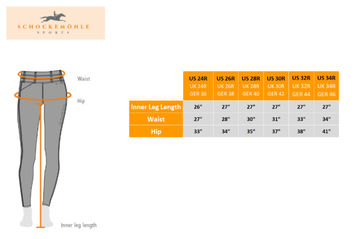 Schockemöhle Glossy Full Seat Summer Riding Tight