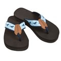 SmartPak Deluxe Ribbon Flip Flops