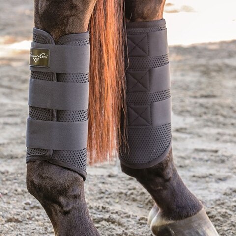 Back on Track Therapeutic Exercise Boots - Front - SmartPak Equine
