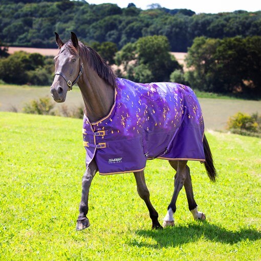 Shires Tempest Patterned Rain Sheet