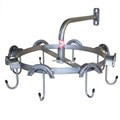Rotary Head Stall Rack w/ Horseshoe Tops