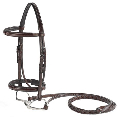 Vespucci Fancy Raised Hunter Bridle