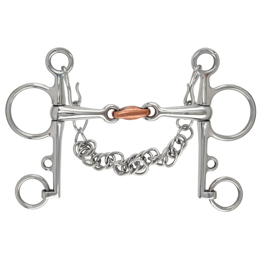 Shires Double-Jointed Pelham with Lozenge