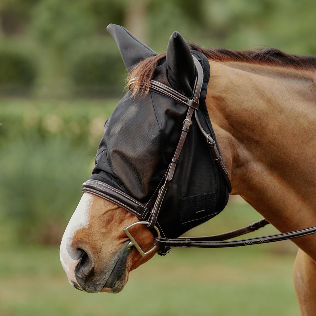 SmartPak Fine Mesh Silent Riding Fly Mask