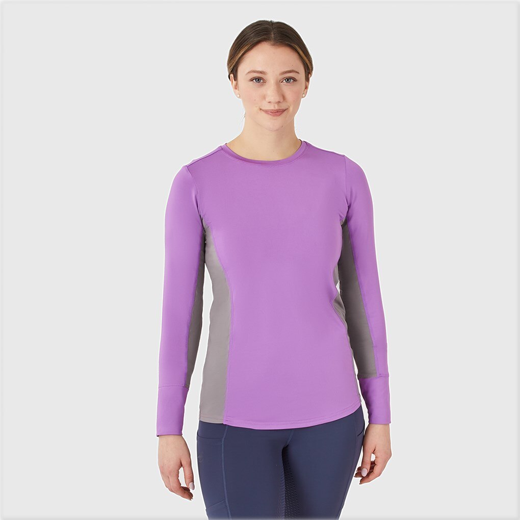 Piper SmartCore™ Long Sleeve Colorblock Sun Shirt by SmartPak