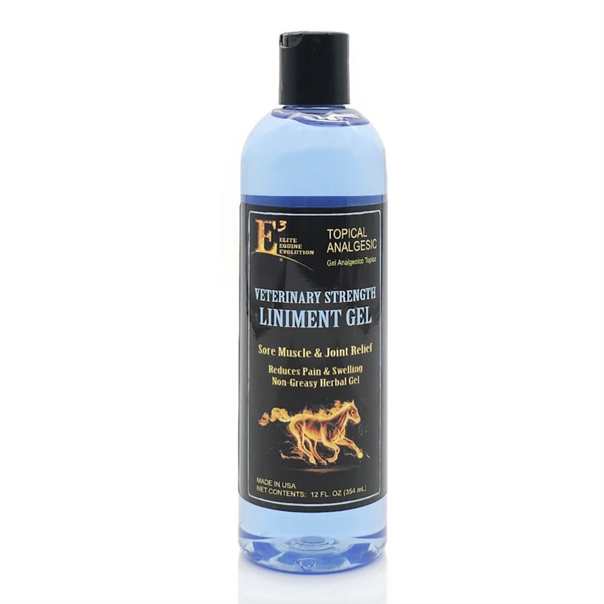 Veterinary Liniment Gel E3 Veterinary Strength Liniment Gel For Sore ...